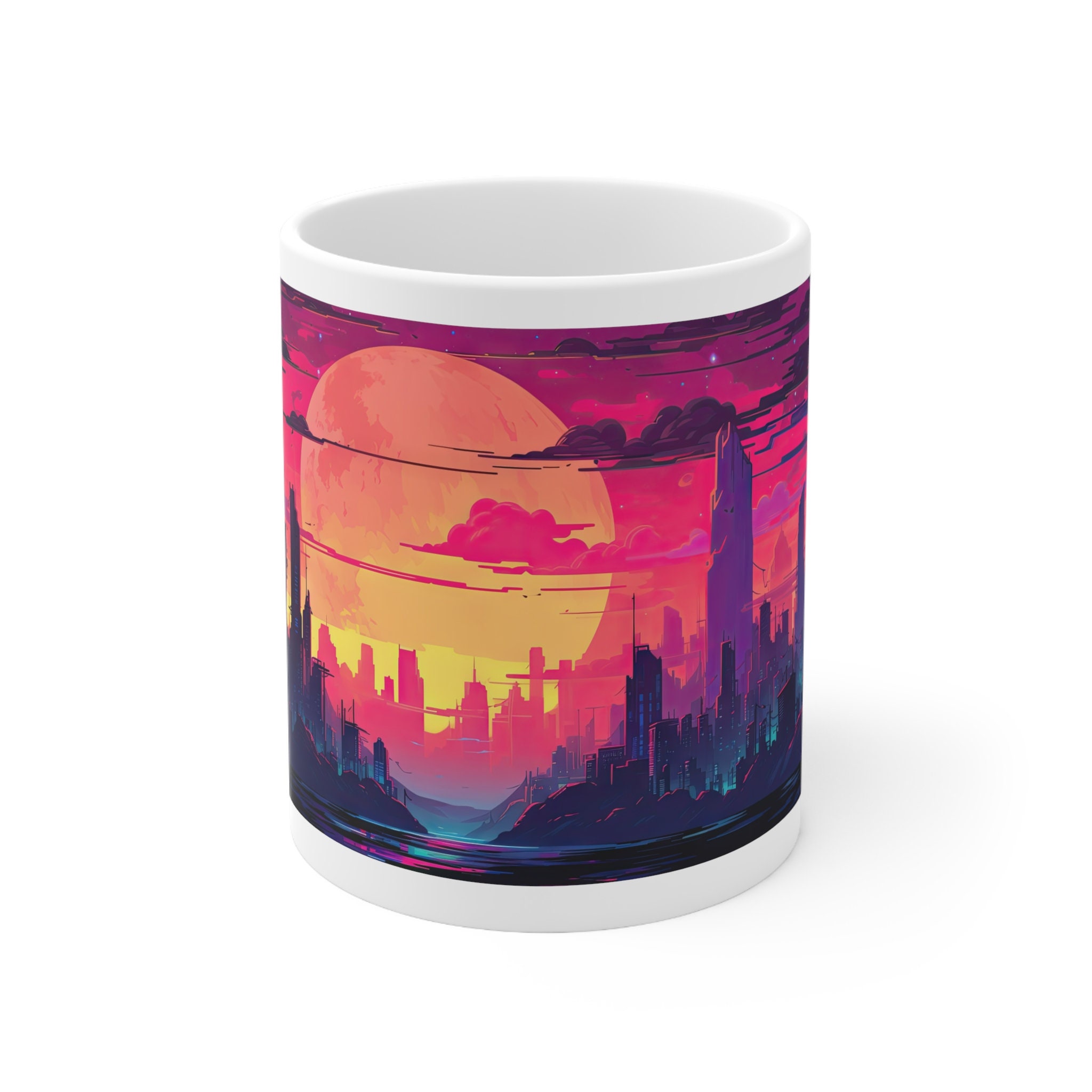 Cyberpunk Mug Cyberpunk Cup Synthwave Mug Chillwave Cup Vaporwave Mug ...