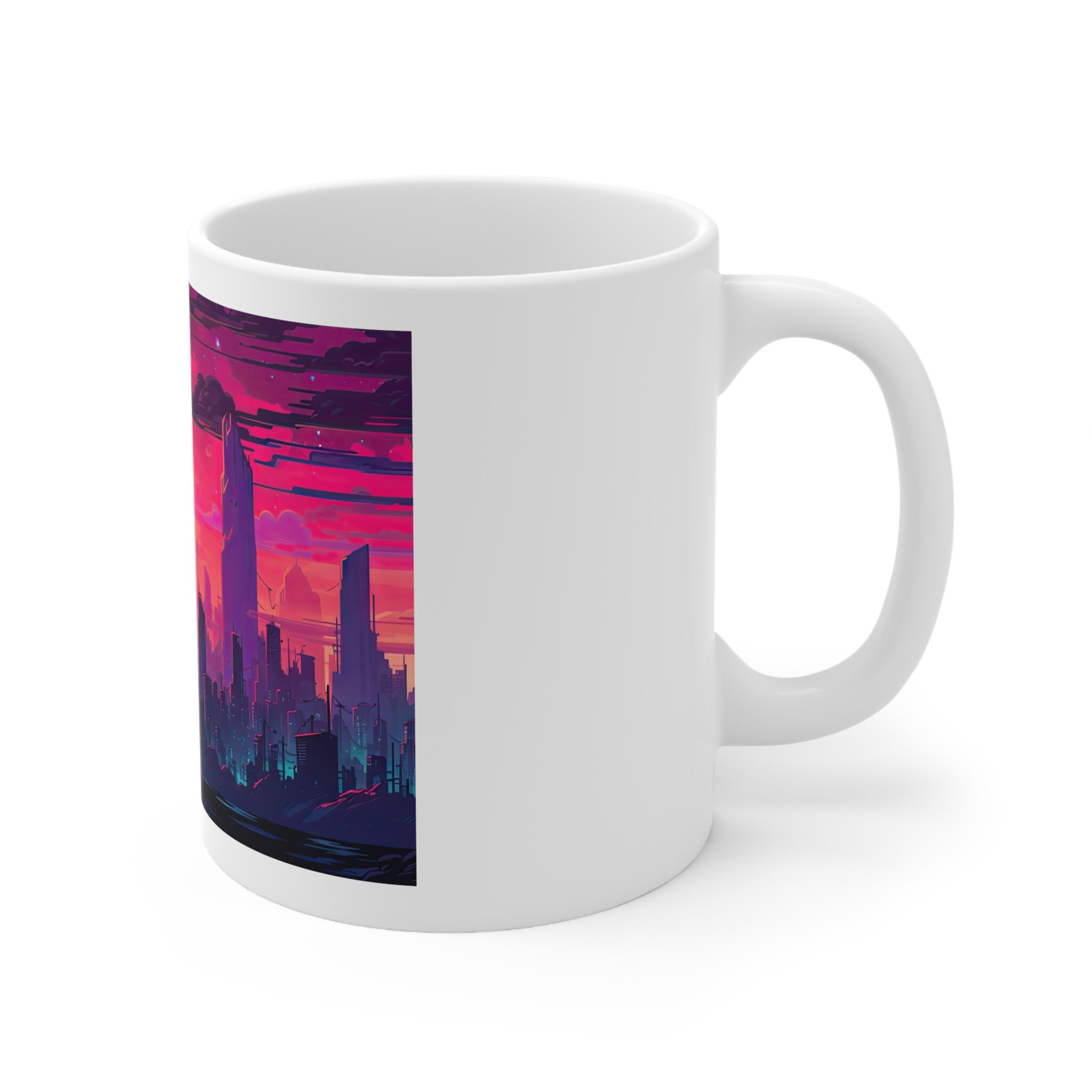Cyberpunk Mug Cyberpunk Cup Synthwave Mug Chillwave Cup Vaporwave Mug ...