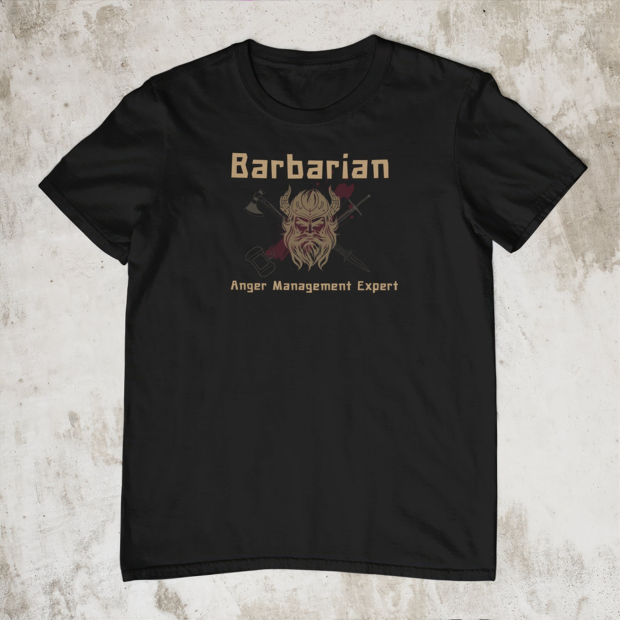 Funny Barbarian Shirt for Dungeons and Dragons Shirt Diablo Shirt Video ...