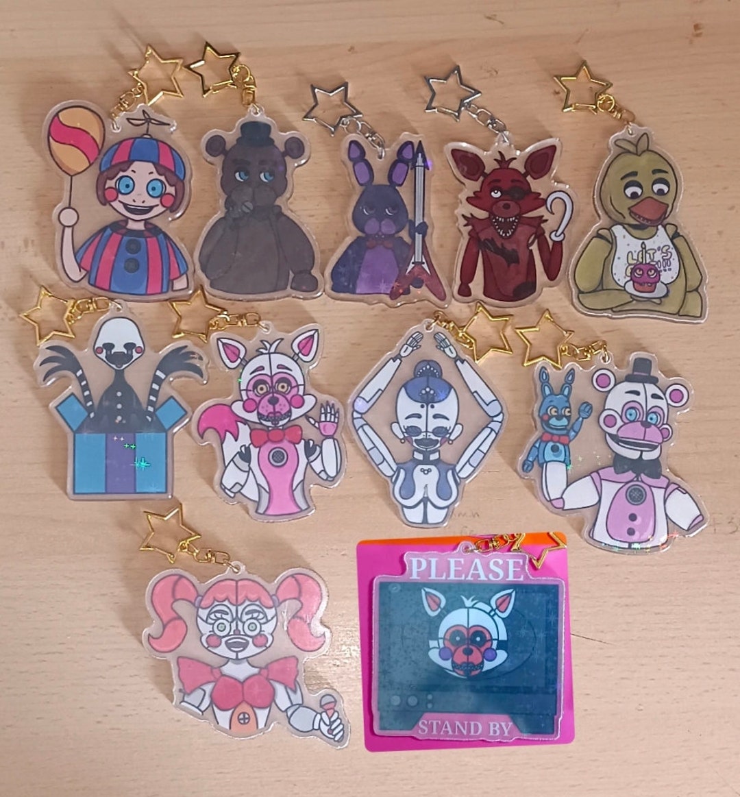 Five Nights at Freddy's Keychain - Etsy