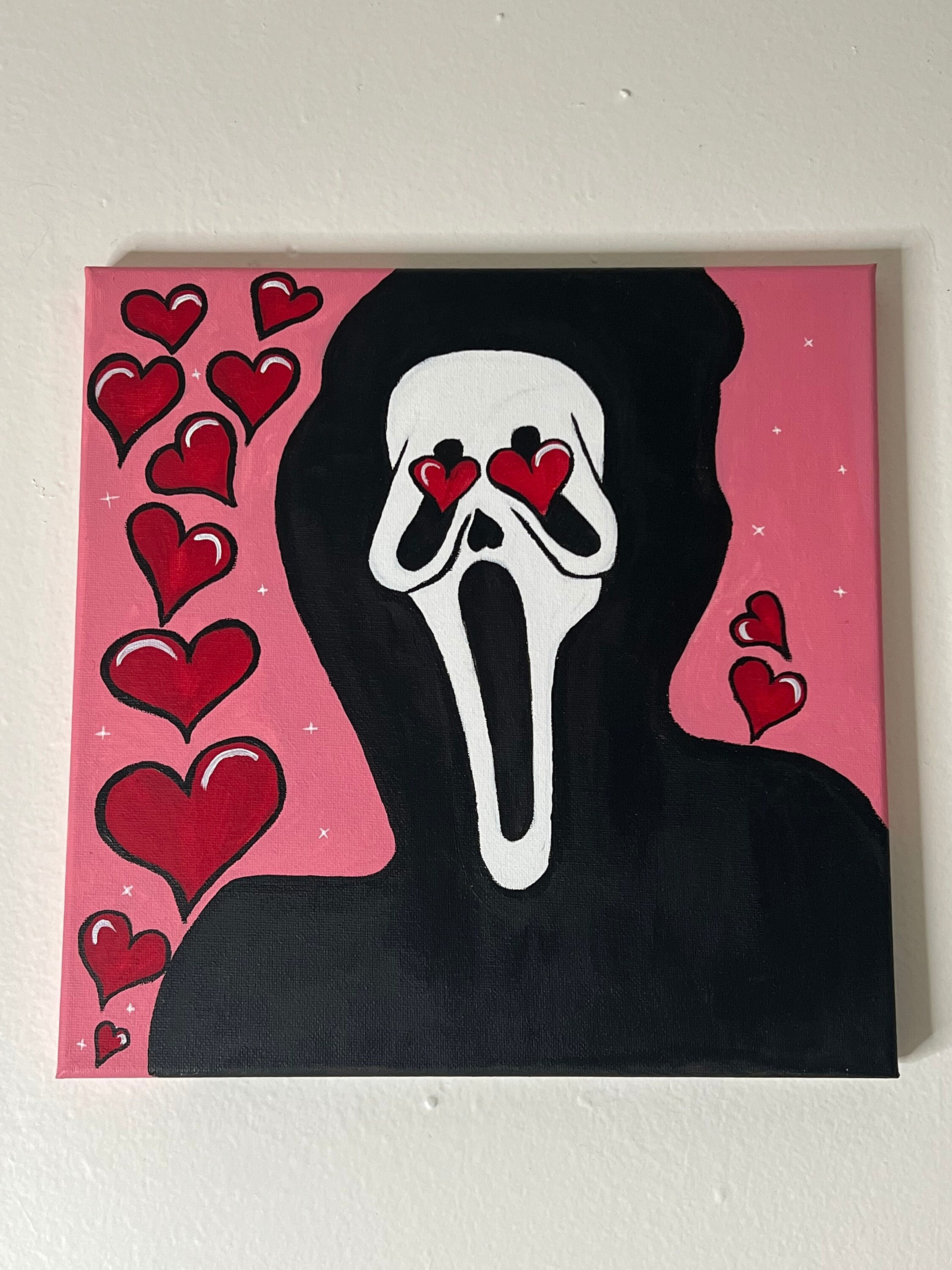 Ghostface Painting - Etsy