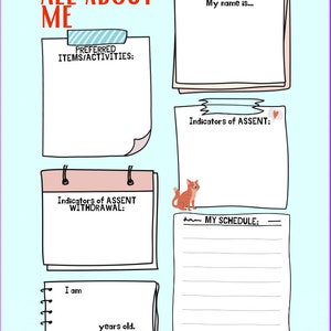 ABA Therapy Patient Cheat Sheets Aba Therapy RBT and BCBA - Etsy