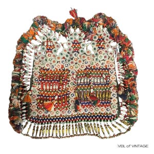 Traditional Indian Beaded Cow/bull Head Adornment Intricate Rabari ...