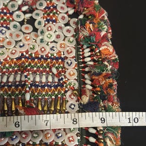 Traditional Indian Beaded Cow/bull Head Adornment Intricate Rabari ...