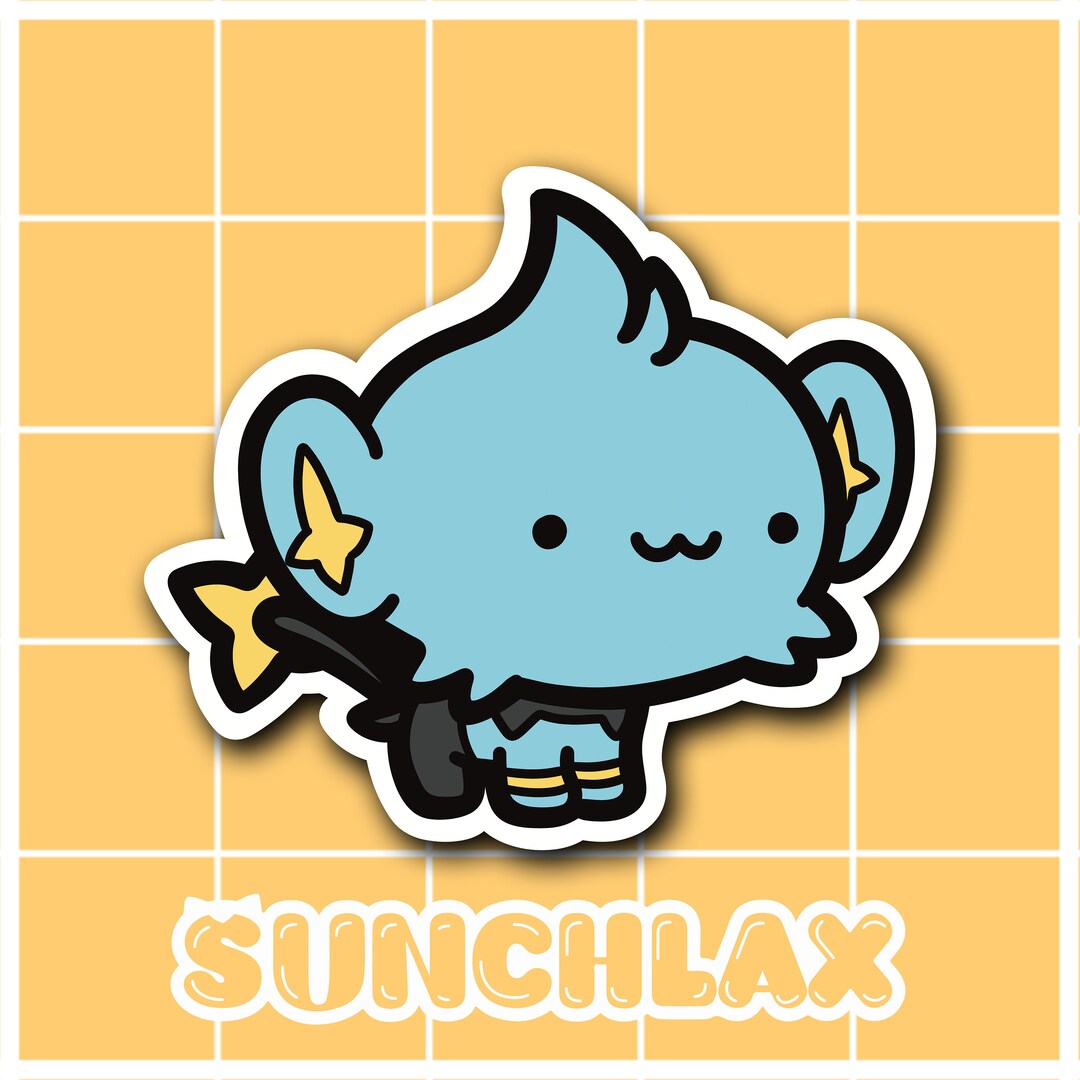Shinx Sticker Shinxdoodle Sticker Doodlemon - Etsy