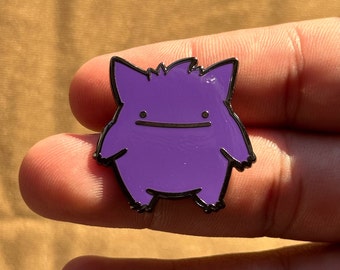 Gengar Hard Enamel Pin - Etsy