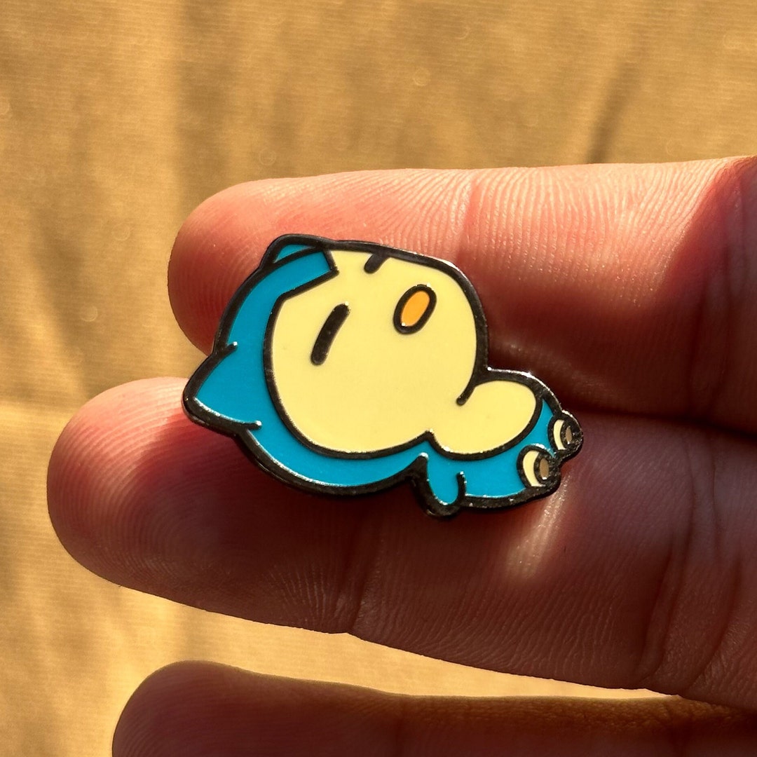 Snorlax Pin Snordoodle Doodlemon Hard Enamel Pin - Etsy