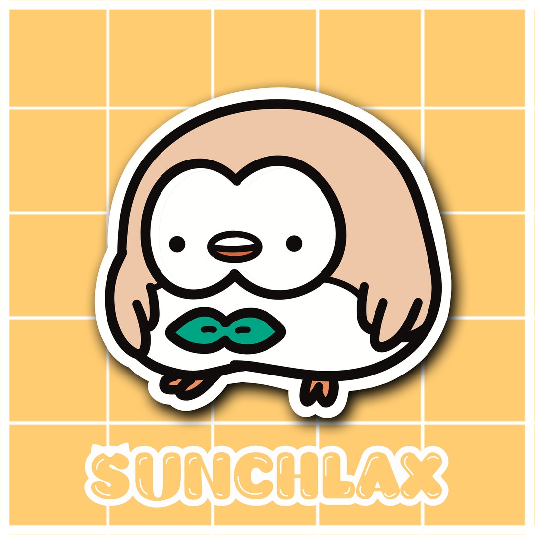 Rowlet Sticker Rowledoodle Sticker Doodlemon - Etsy