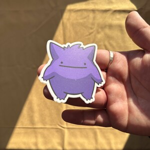 Gengar Ditto Sticker - Etsy