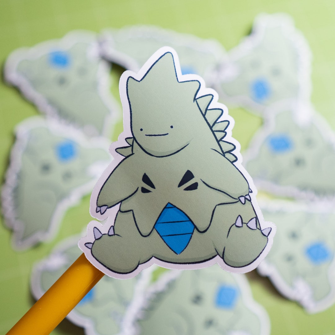 Tyranitar Ditto Sticker - Etsy