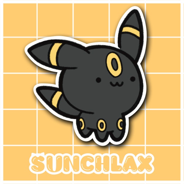 Umbreon Sticker - Etsy