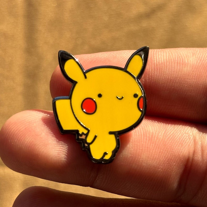 Pikachu Pin - Etsy