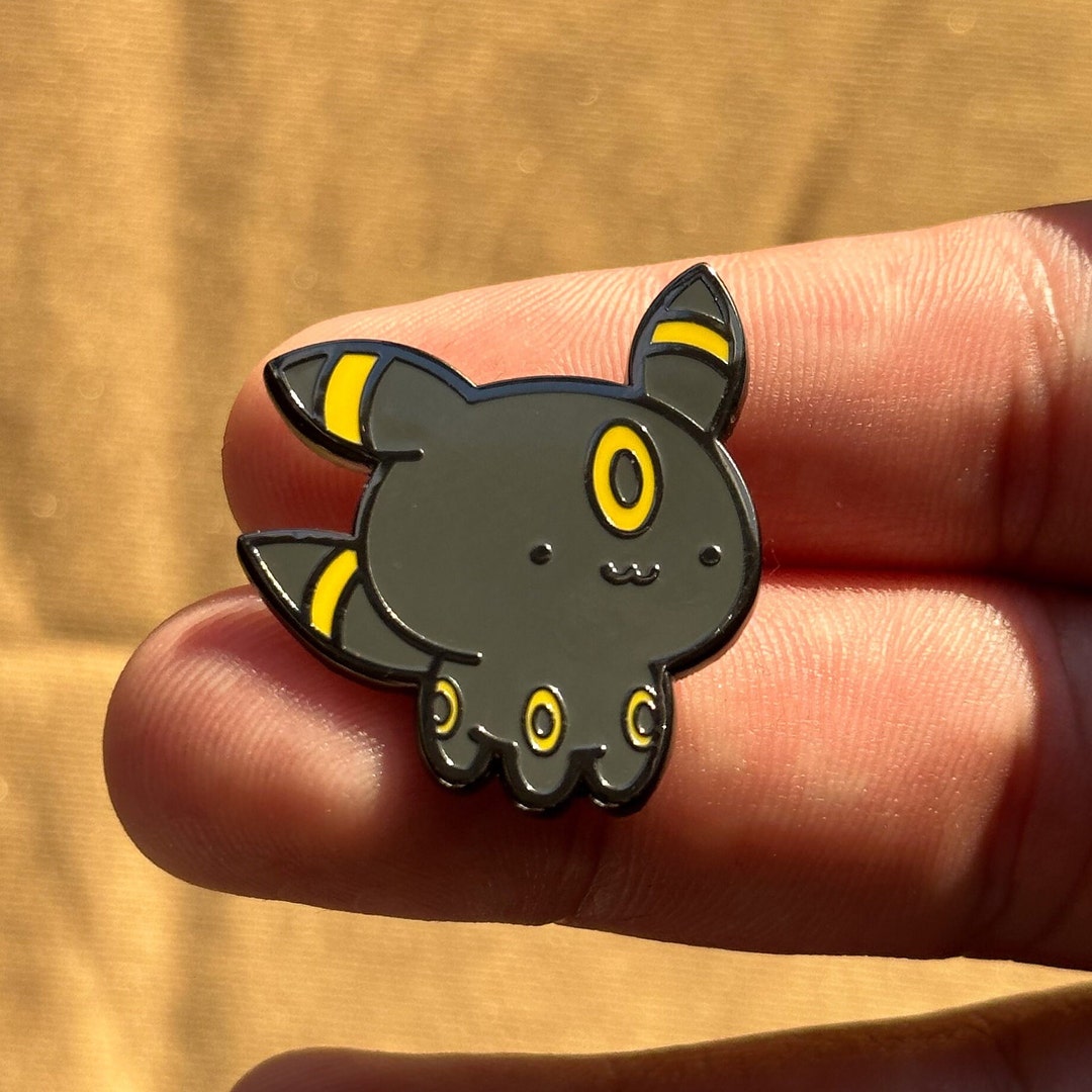 Umbreon Pin Umbydoodle Doodlemon Hard Enamel Pin - Etsy
