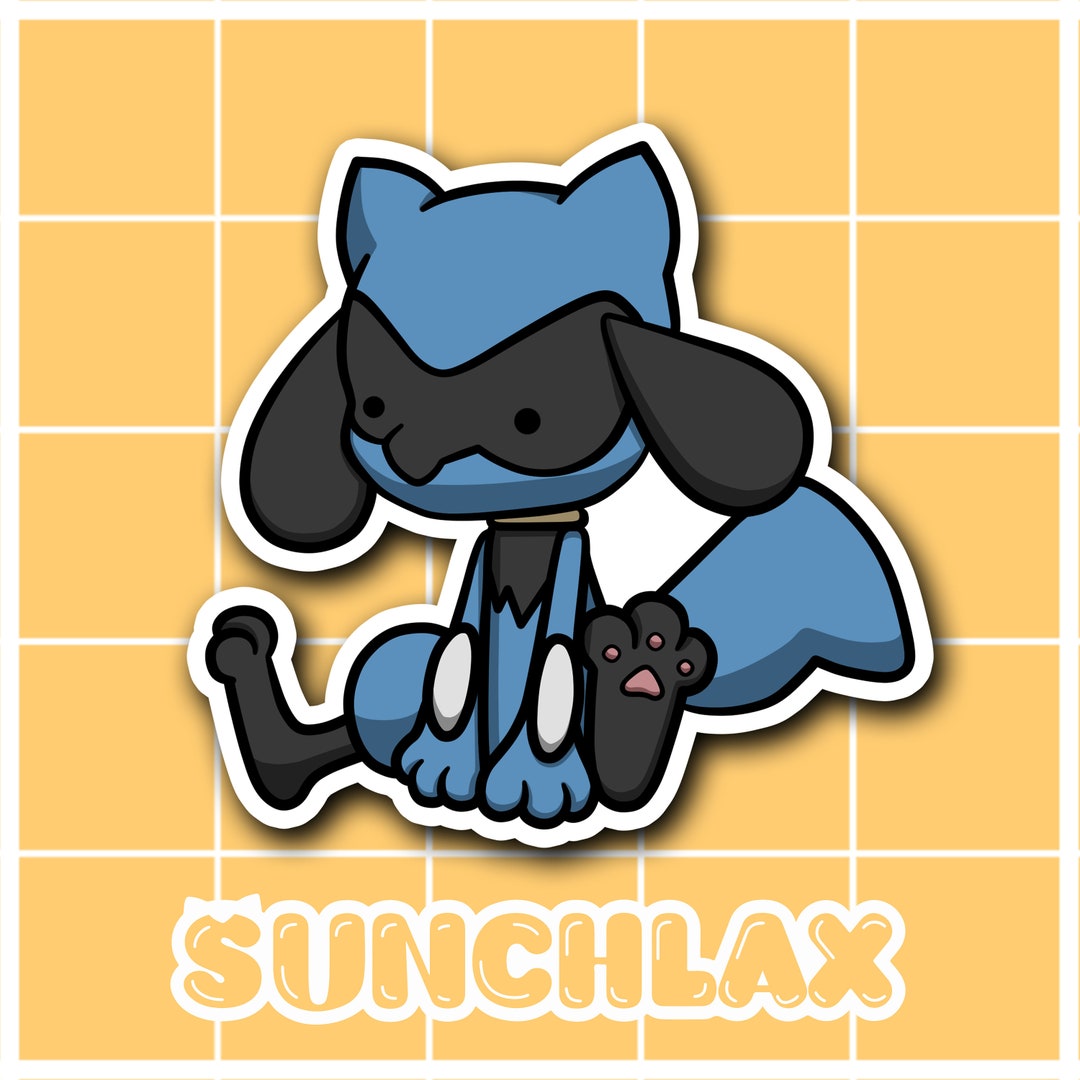 Riolu Ditto Sticker - Etsy