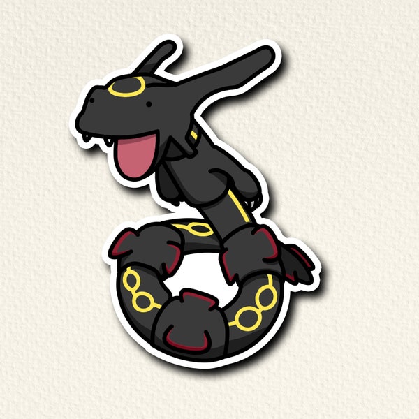 Rayquaza Sticker - Etsy