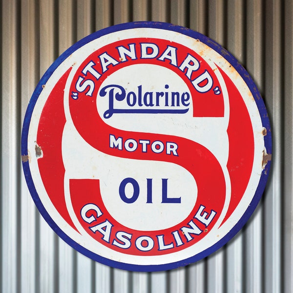 Standard Oil Sign - Etsy