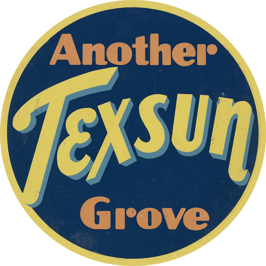 Another Texsun Grove – 24in to 48in Texas / Agricultural Advertising ...