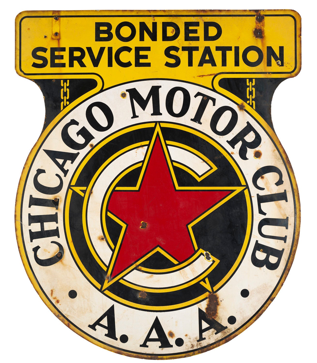 Chicago Motor Club Bonded Service Station AAA – 22in to 48in Auto ...