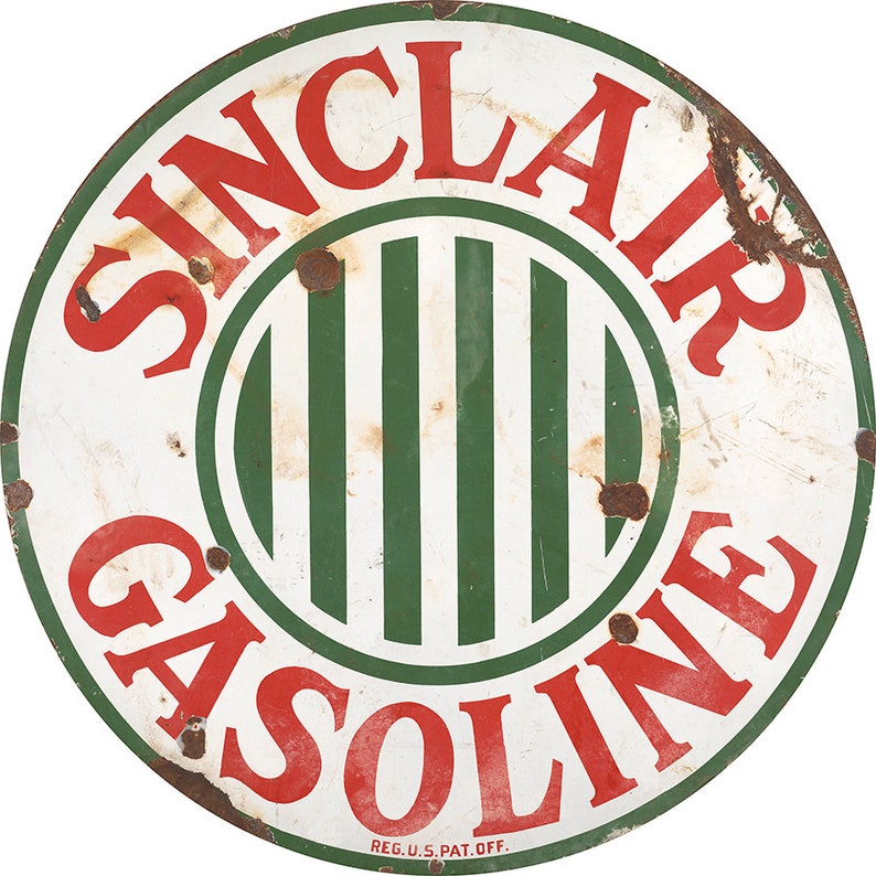 Sinclair Gasoline – 24in to 48in Gas & Oil Advertising REPLICA Metal ...
