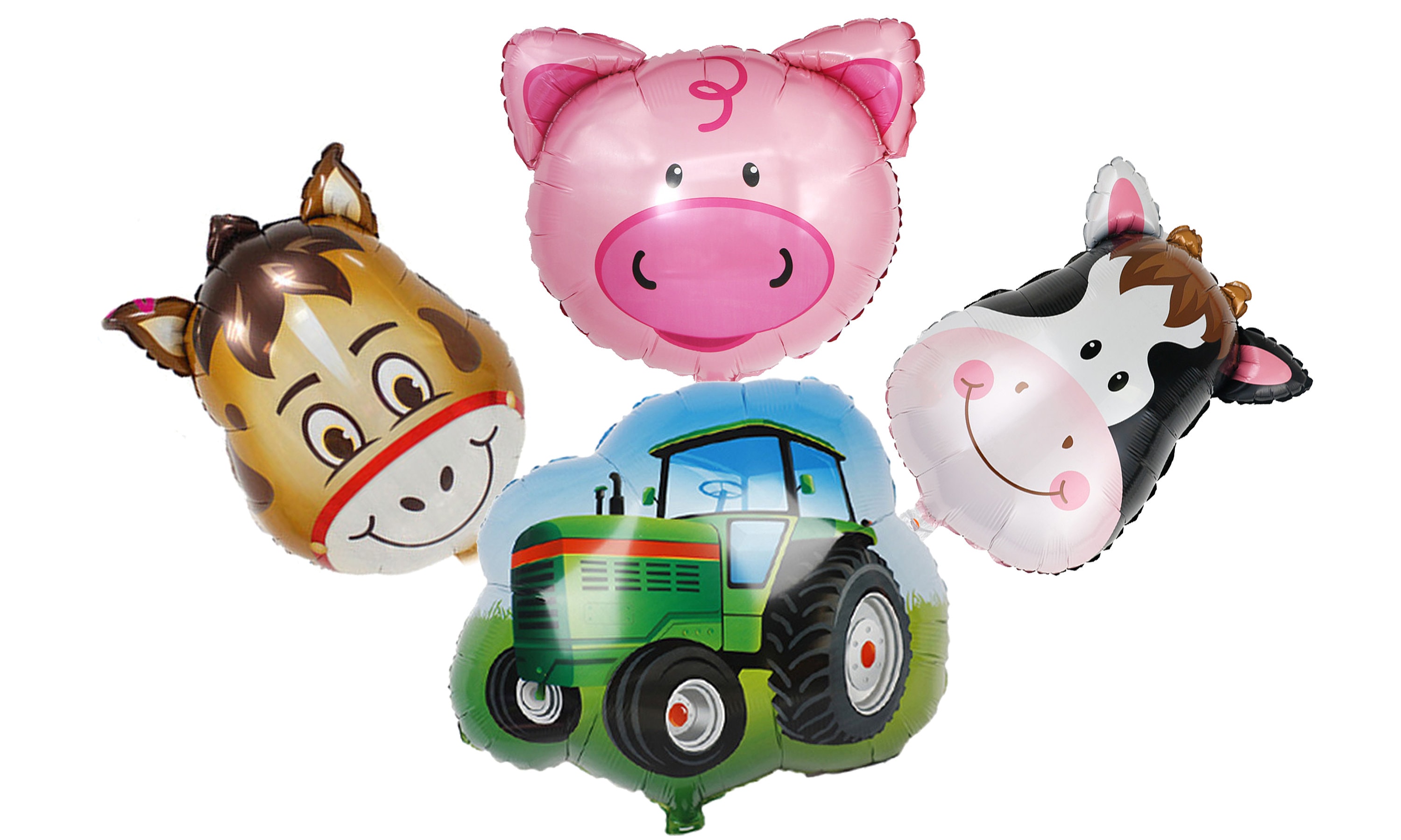 Farm Animal Balloons, Hoedown Birthday Party, Barnyard Party, Farm Yard ...