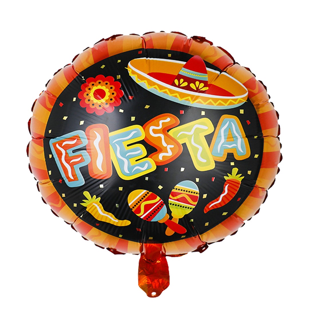 Mexican Party Theme Foil Balloon, Cinco De Mayo Decor, Fiesta Party ...