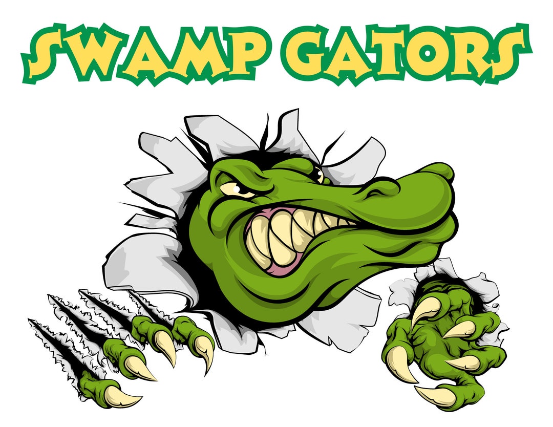 Swamp Gators PNG - Etsy