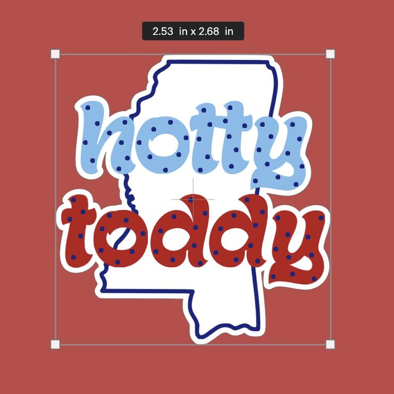 Hotty Toddy Mississippi | Ole Miss Sticker - Etsy
