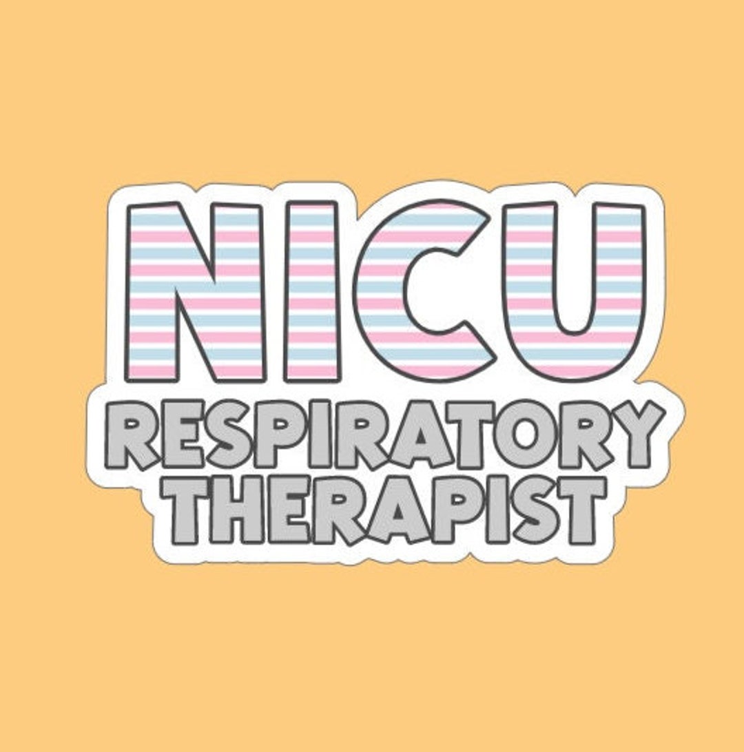 NICU Respiratory Therapist Blanket Font | NICU RT Stickers - Etsy