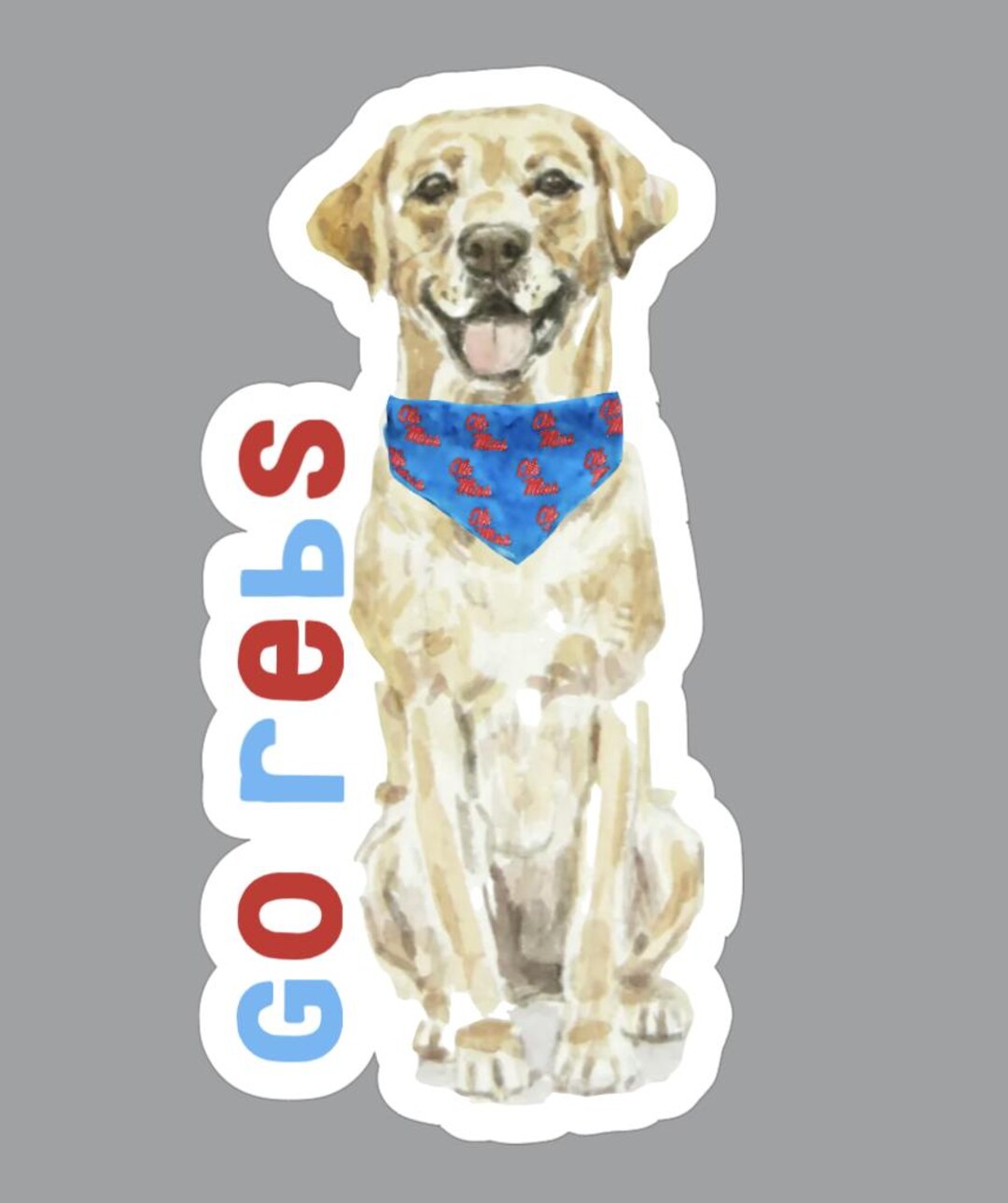 Go Rebs "juice" Kiffin | Ole Miss Sticker - Etsy