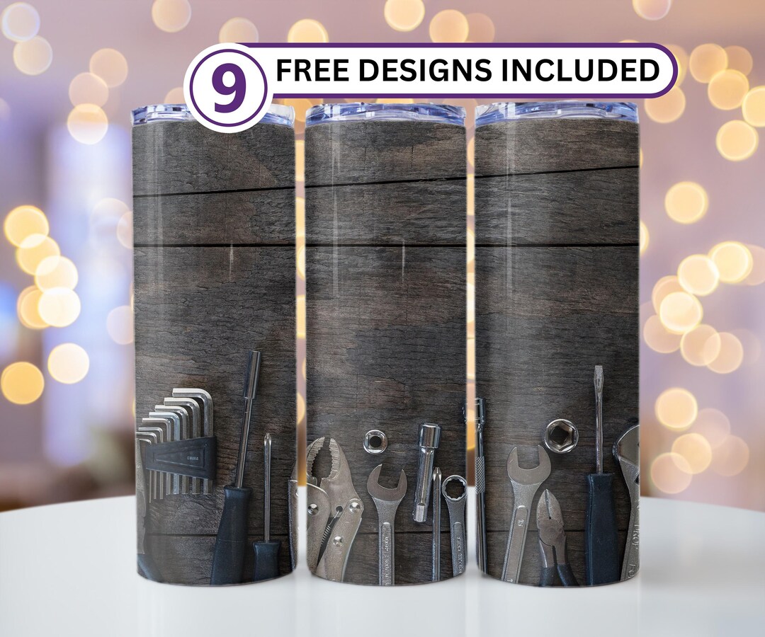 Manly Tumbler Wrap 20 Oz Skinny Tumbler Sublimation Design Digital ...