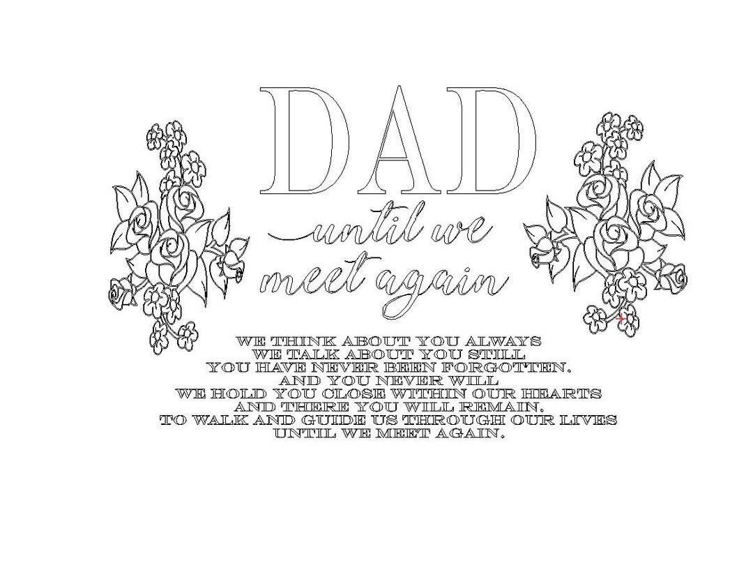 Memorial, Plaque, Dad. Slate, Grave Marker, Remembrance - Etsy