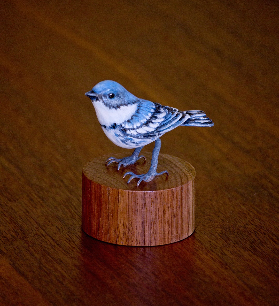 Cerulean Warbler Wood Carving - Etsy