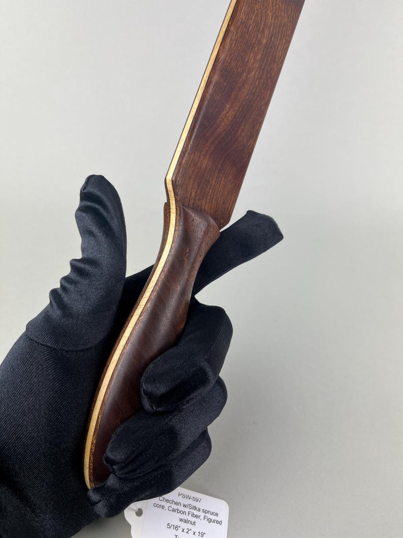 Long Narrow "spanking" Ruler Made With Chechen and Sitka Spruce ...