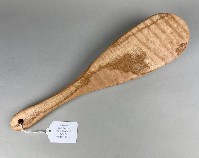 Oval Spanking Paddle, Long Handled Spanking Paddle, Wooden Spanking ...