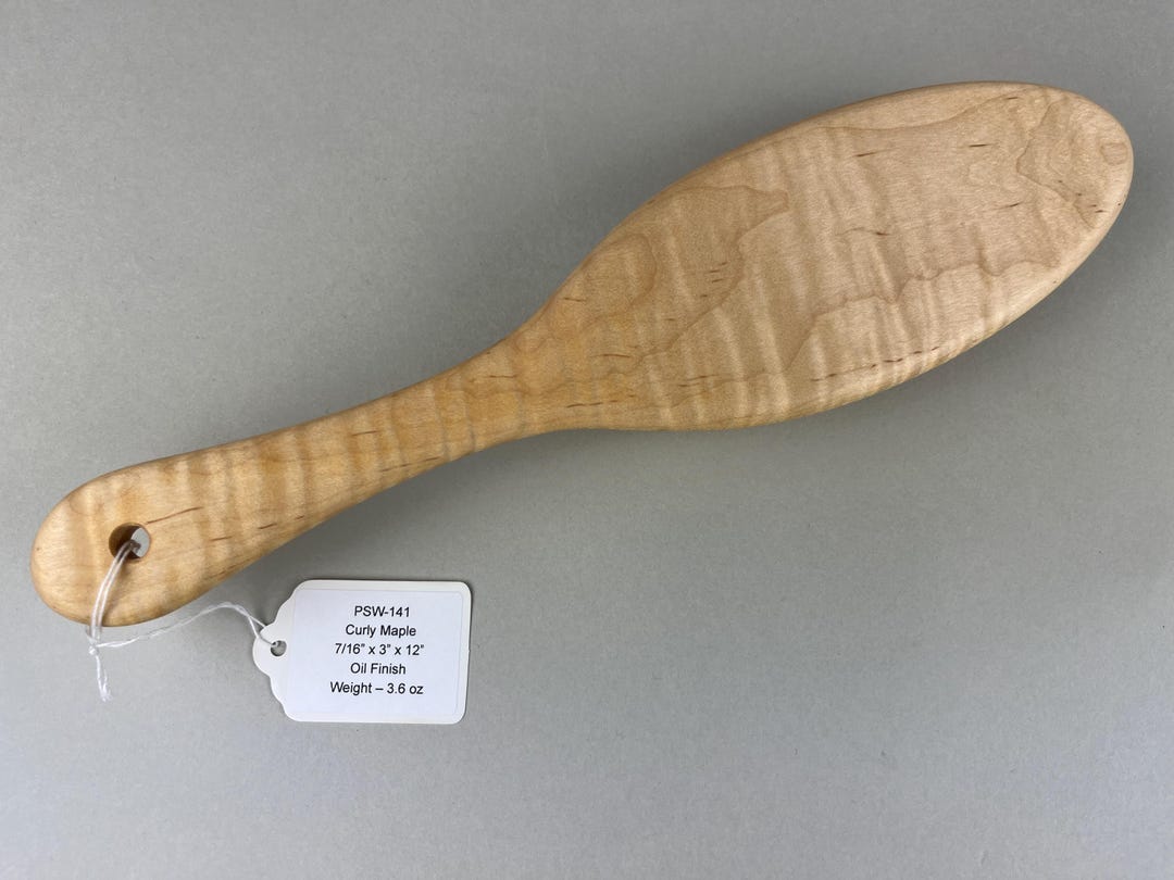 OTK Spanking Paddle, Hairbrush Spanking Paddle, Over the Knee Spanking ...