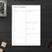 Printable Daily Sheet Plan Simple Functional Personal Daily 24 Hour ...