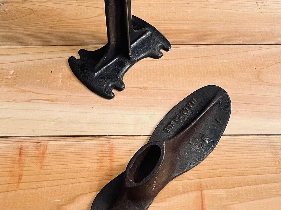 Vintage Malleable Cast Iron Shoe Form - Etsy