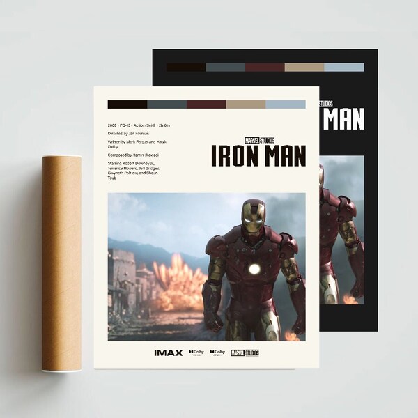 Iron Man Poster - Etsy