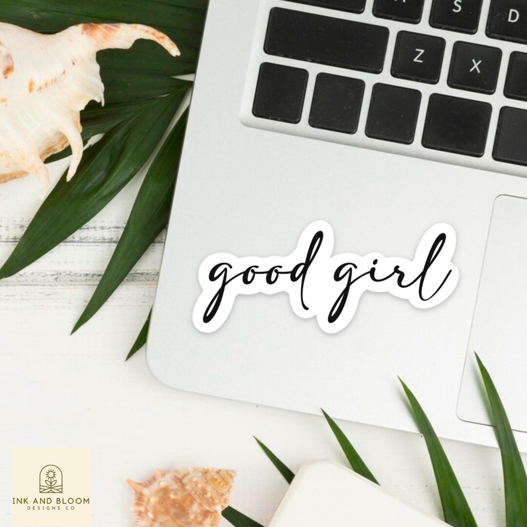 Good Girl Sticker, Book Lover Gift (digital Download) - Etsy