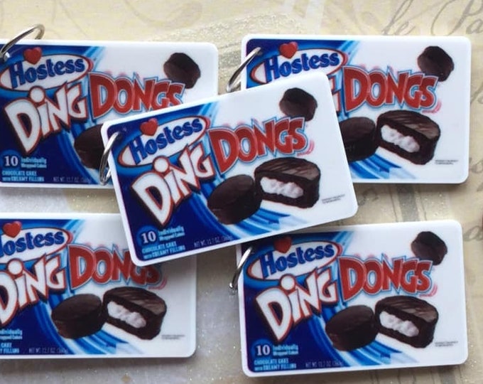 Vintage Hostess Ding Dongs Box - Etsy