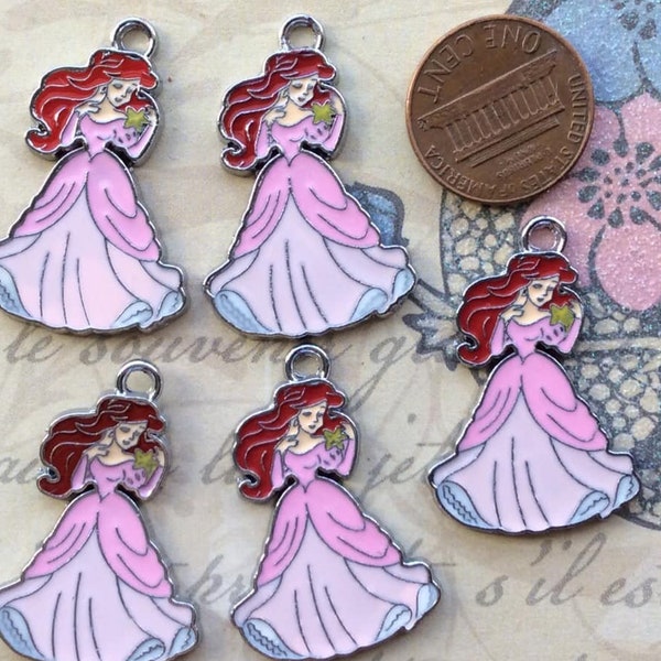 Ariel Charm - Etsy