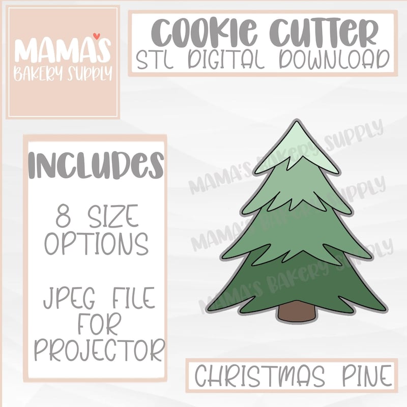 Tree Cookie Cutter - Etsy