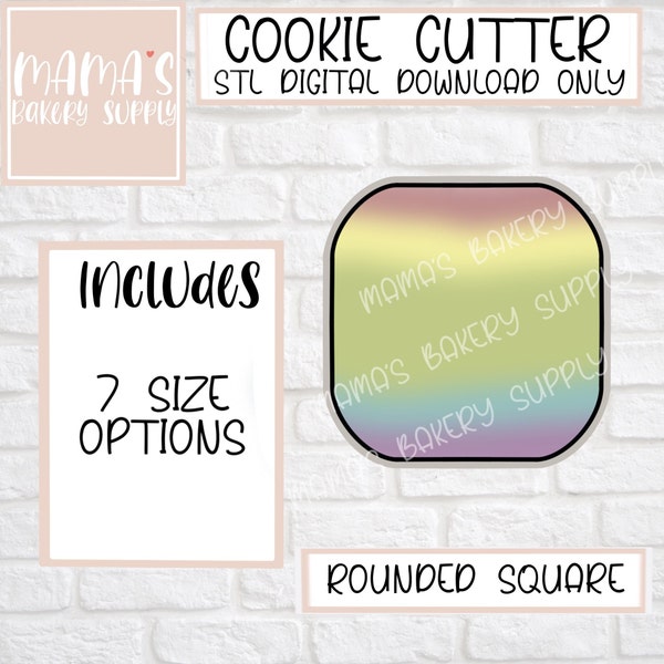 Plaque Cookie Cutter - Etsy