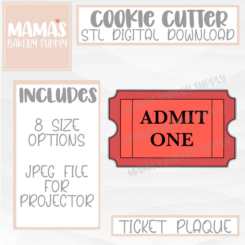 Circus Ticket - Etsy