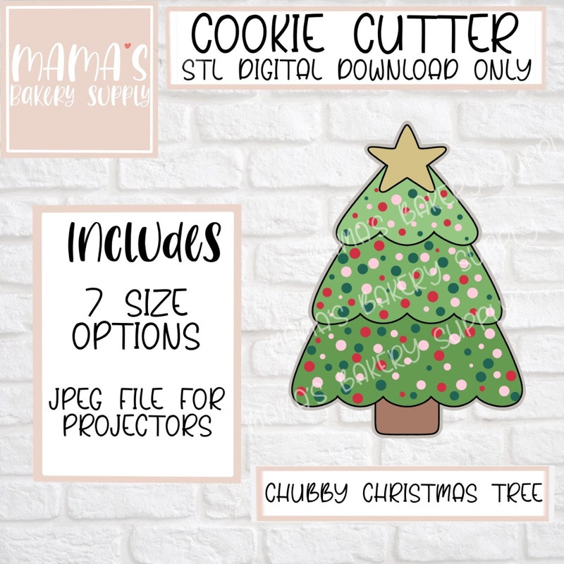 Tree Cookie Cutter - Etsy