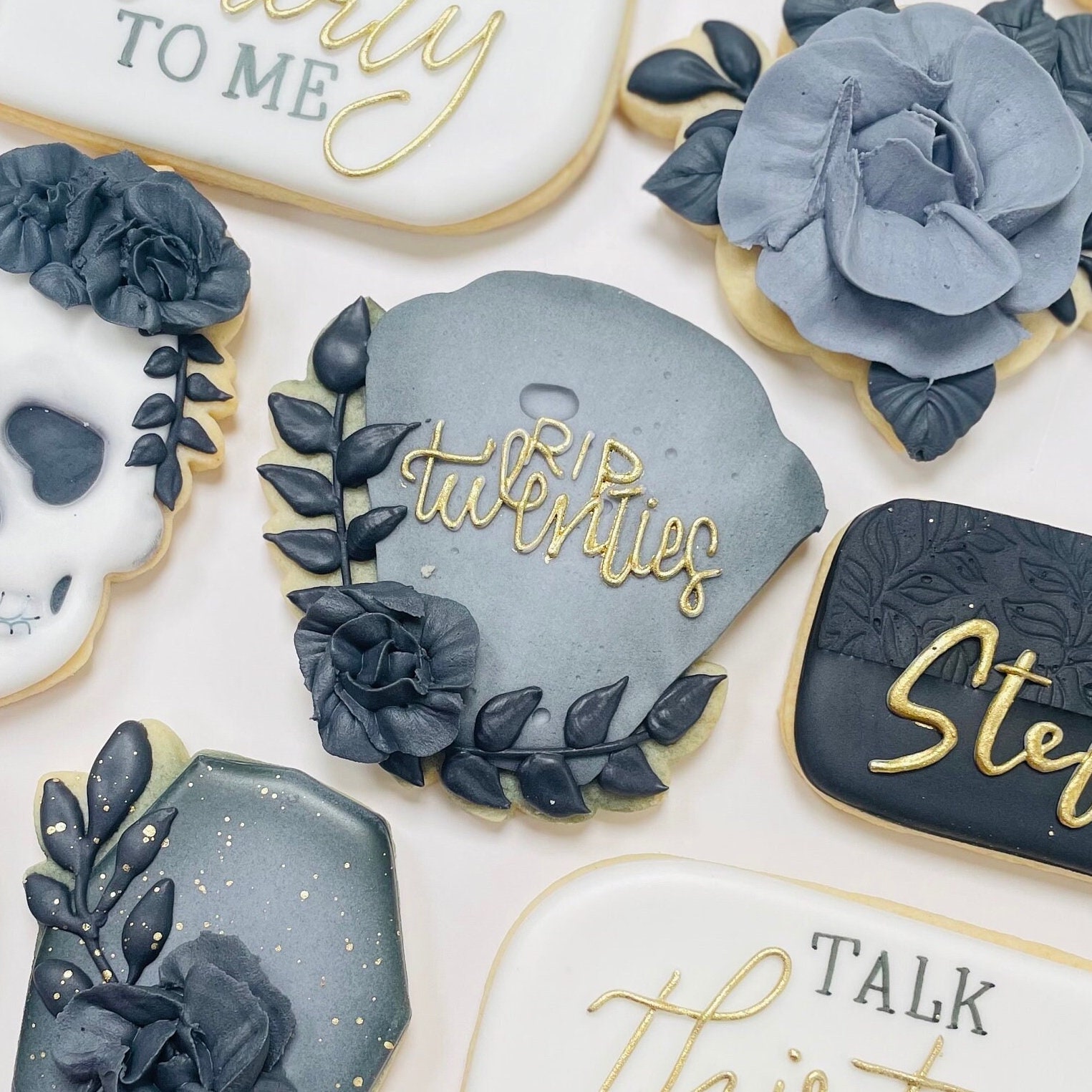 Headstone Floral Cookie Cutter STL File Digital Download - Etsy