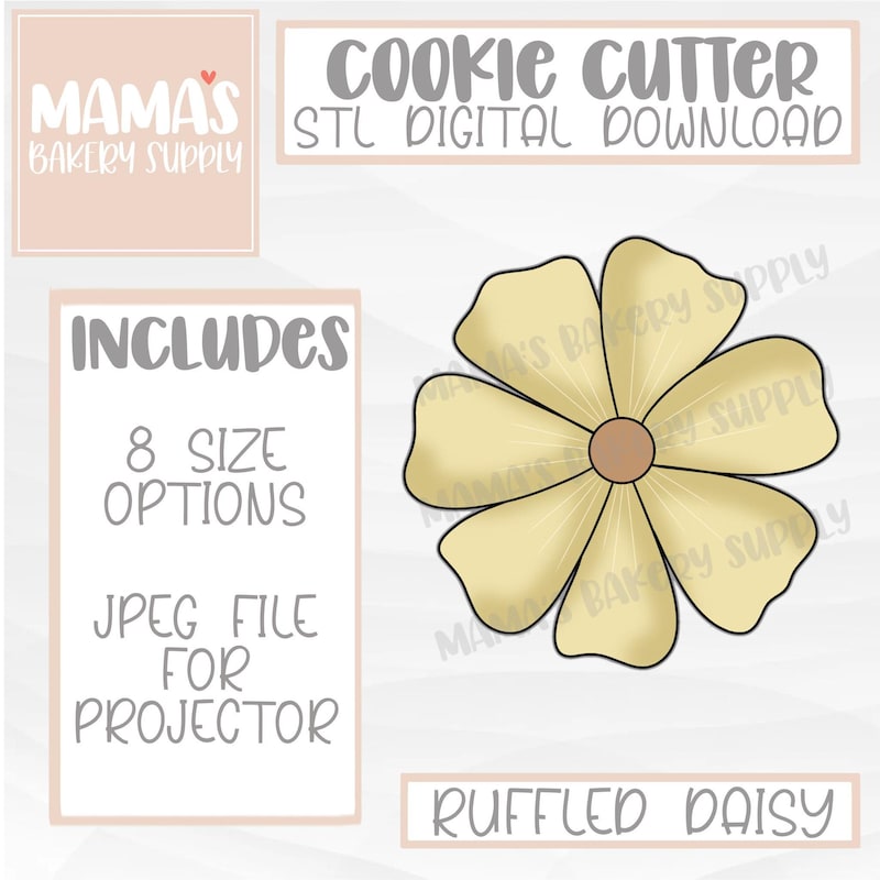 Flower Cookie Cutter - Etsy