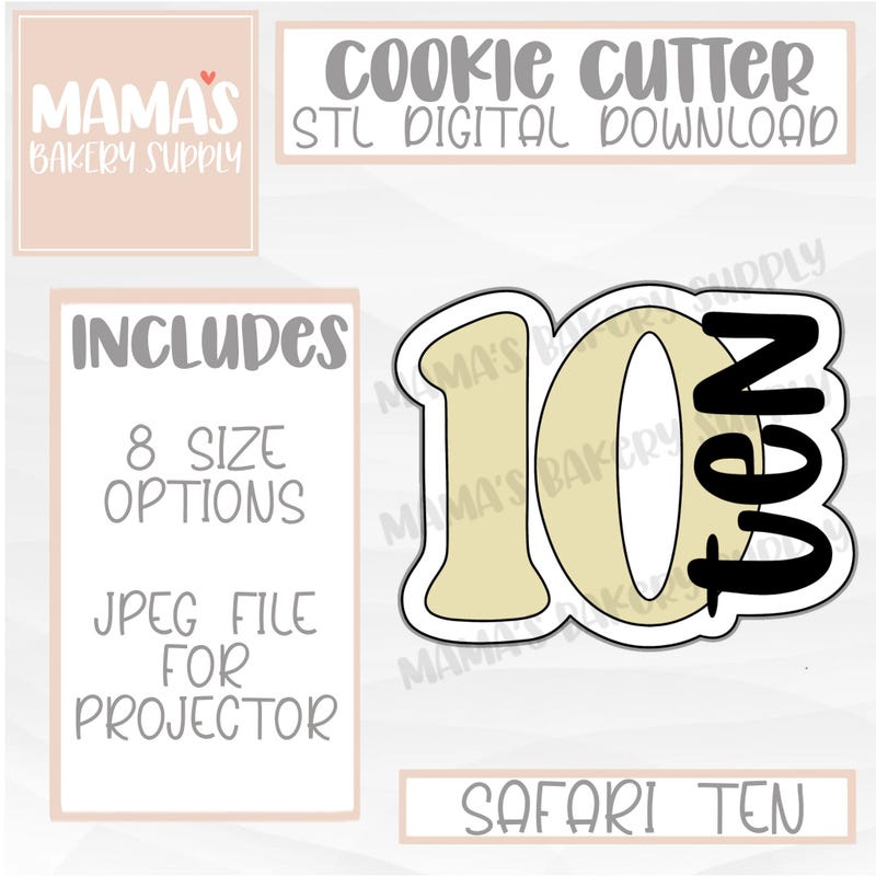 Number Cookies - Etsy