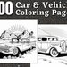 100 Car Coloring Pages | Printable Coloring Book Vehicles | Coloring ...