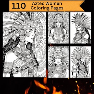 aztec warrior coloring pages